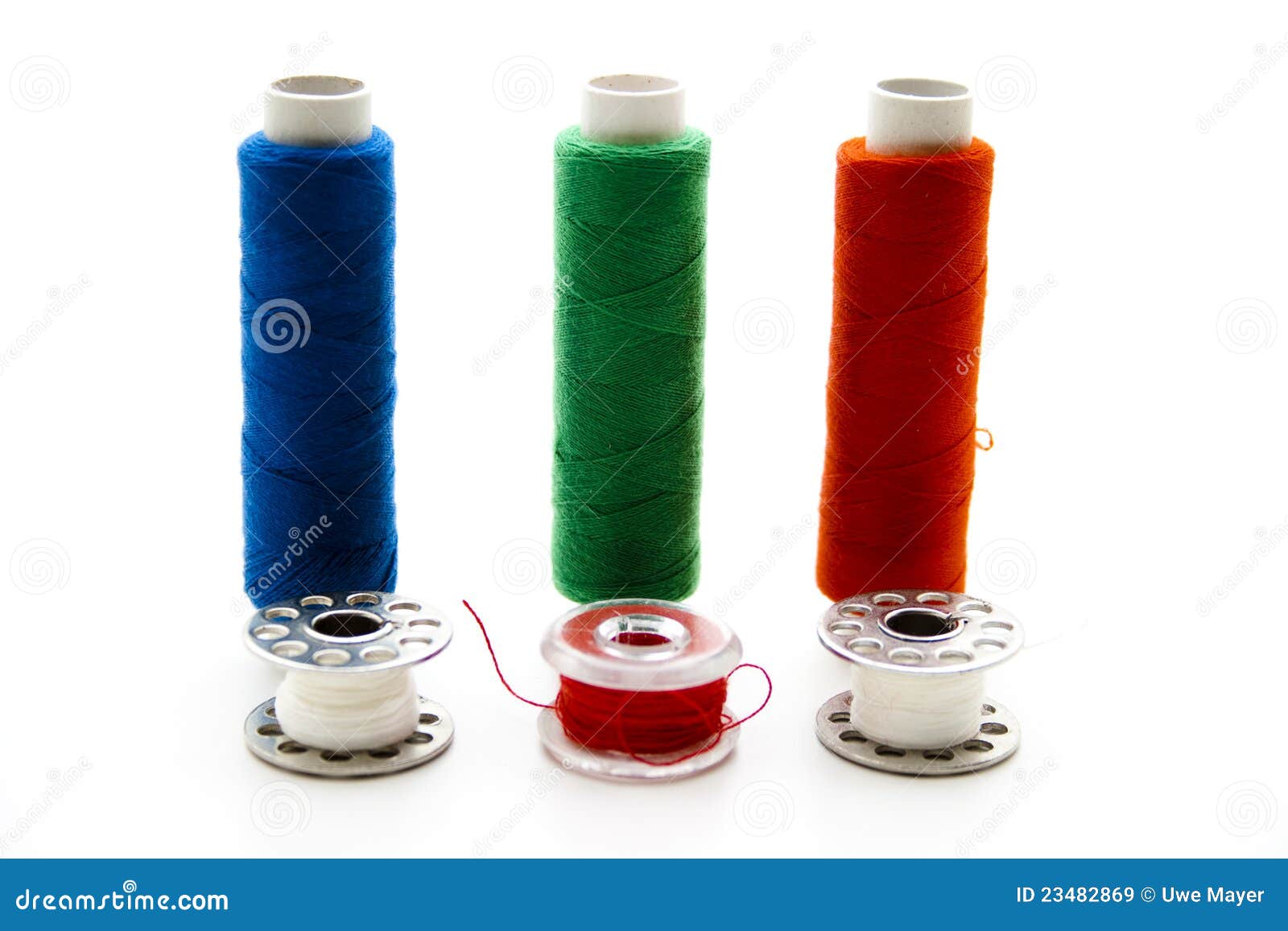 Thread rolls with coils stock image. Image of household - 23482869