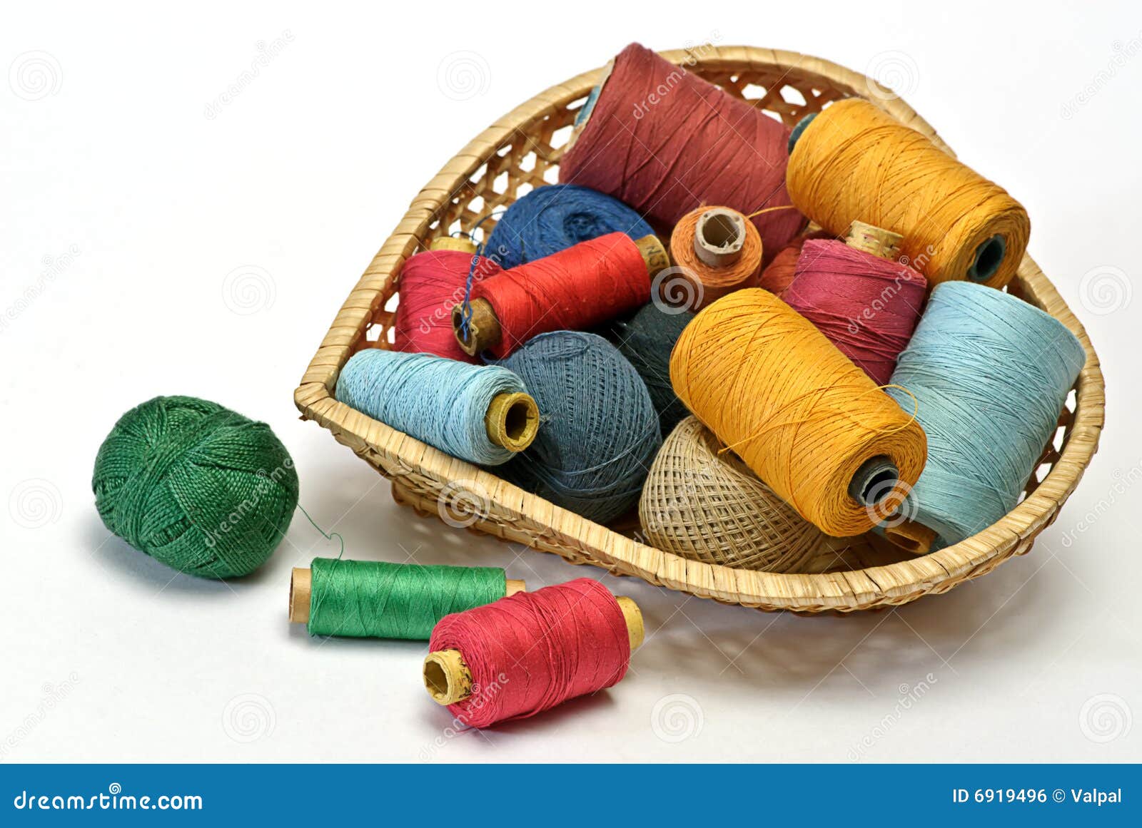 Thread spool and bobbin stock photo. Image of natural - 6919496