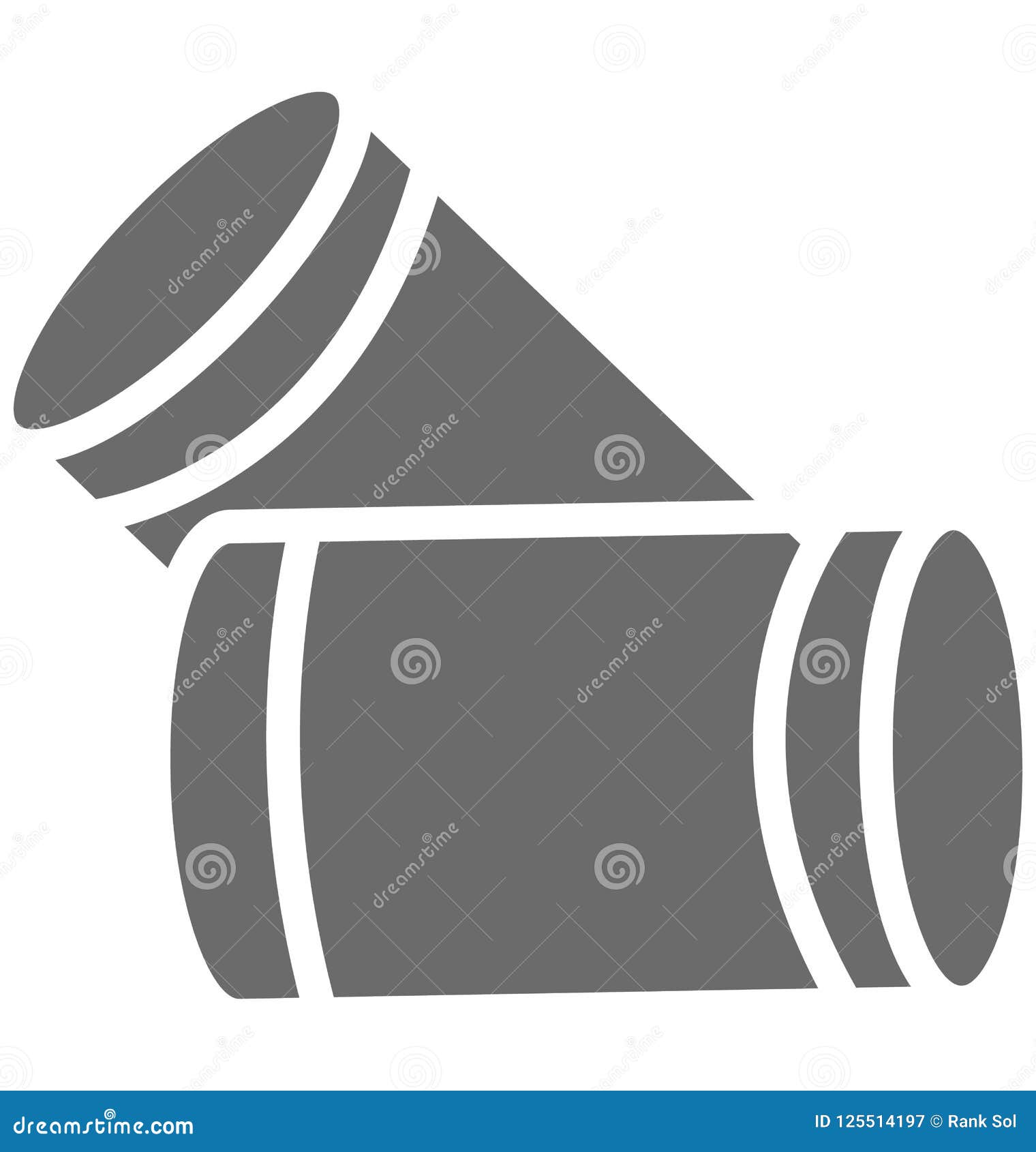 Thread Spool Isolated Vector Icon For Sewing And Tailoring Stock Vector