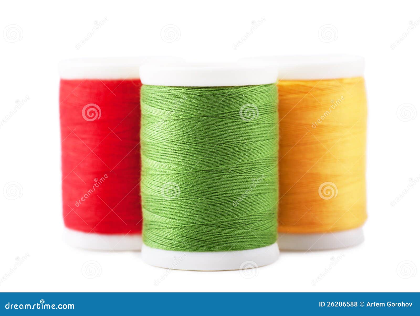 Thread spools stock photo. Image of cylinder, needle - 26206588