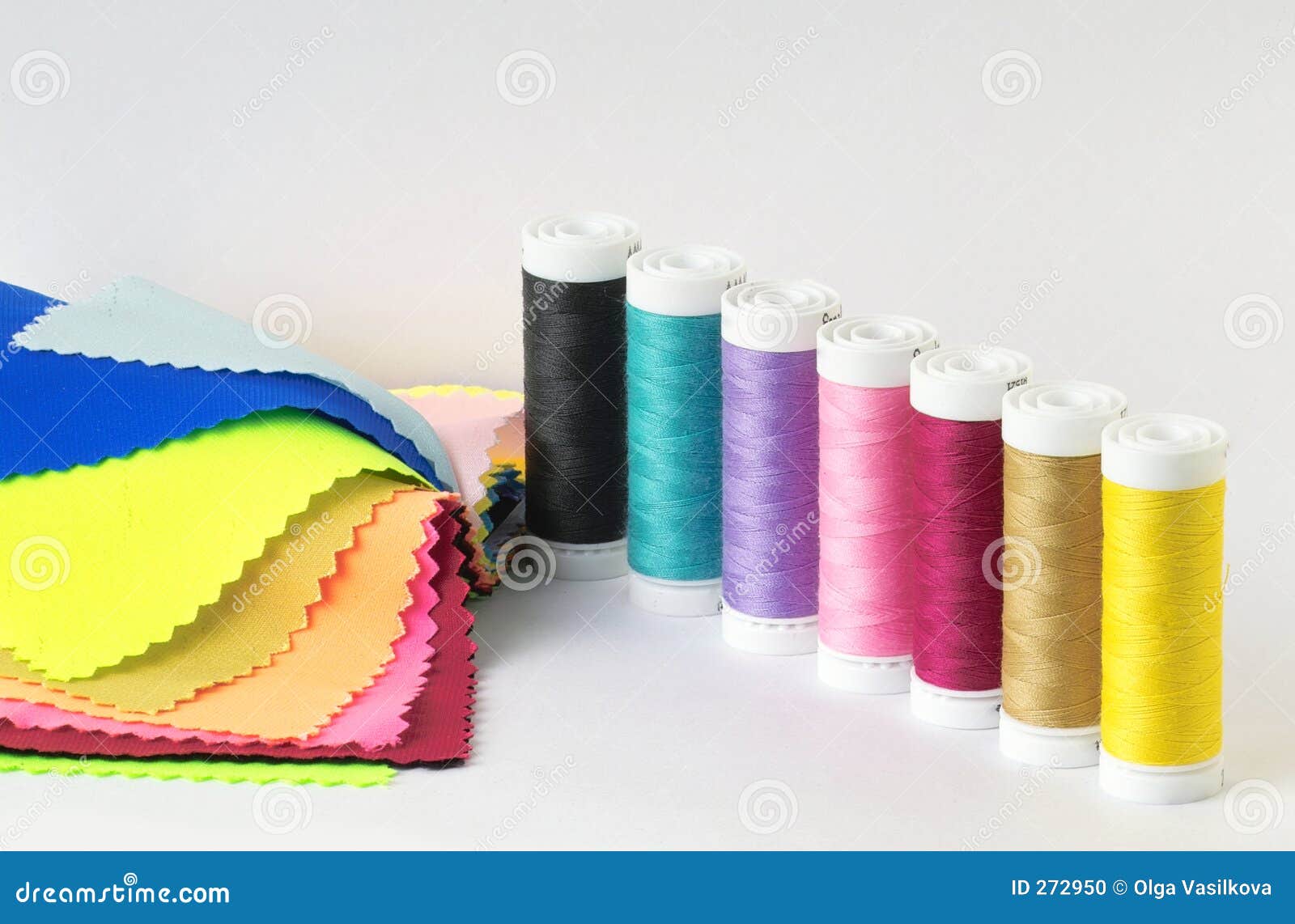 Thread spools stock photo. Image of needlework, bobbin - 272950