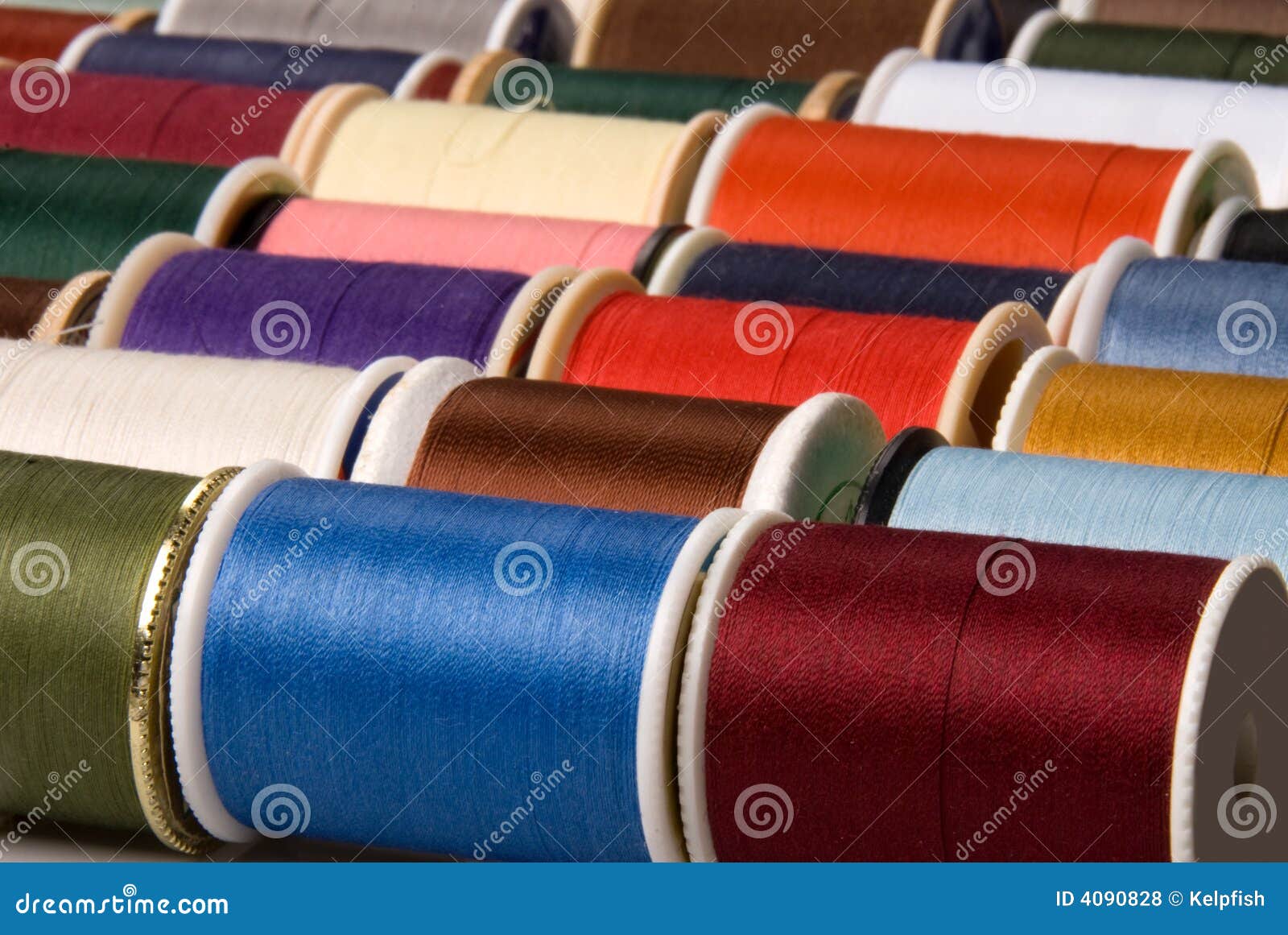 Thread spools stock photo. Image of spools, spool, embroider - 4090828