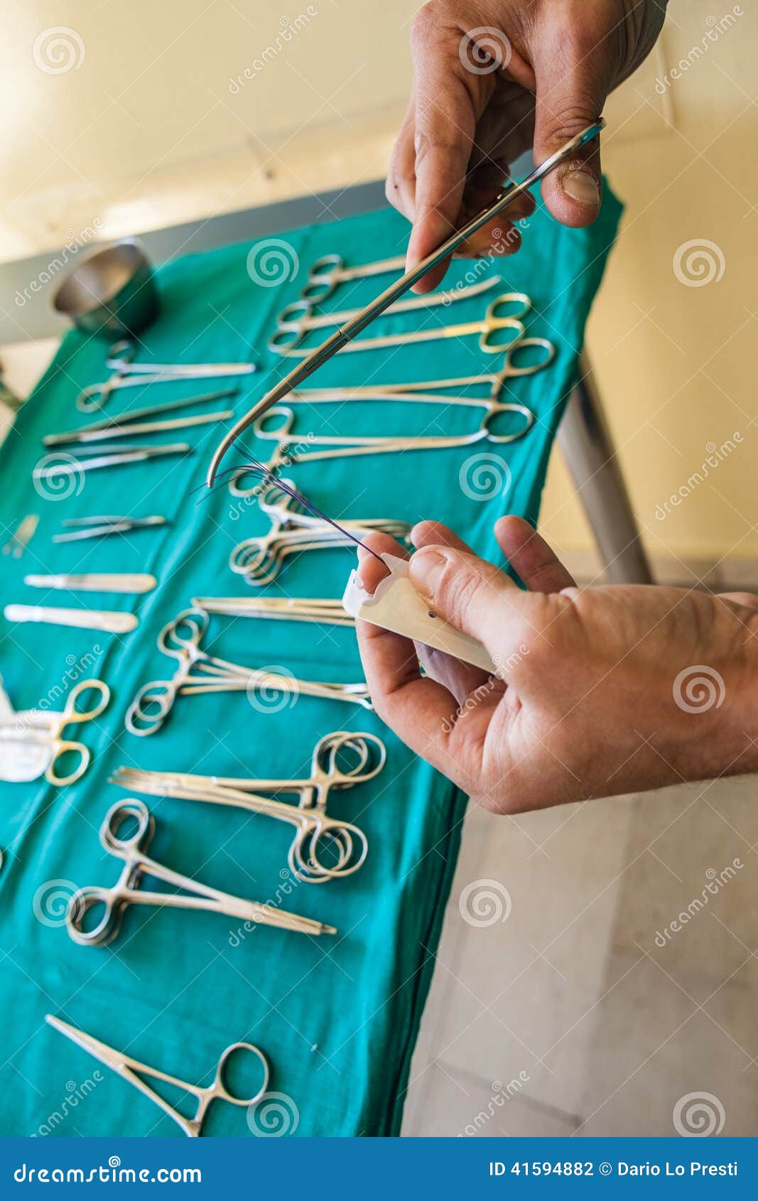 Thread for stitches stock photo. Image of equipment, sterilized - 41594882