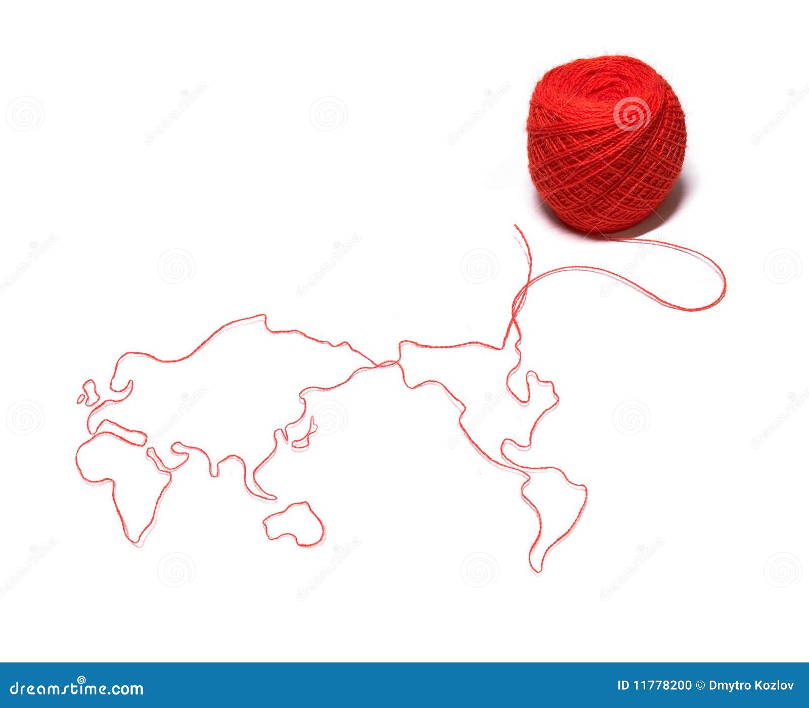 Thread world stock photo. Image of fibre, north, asia - 11778200