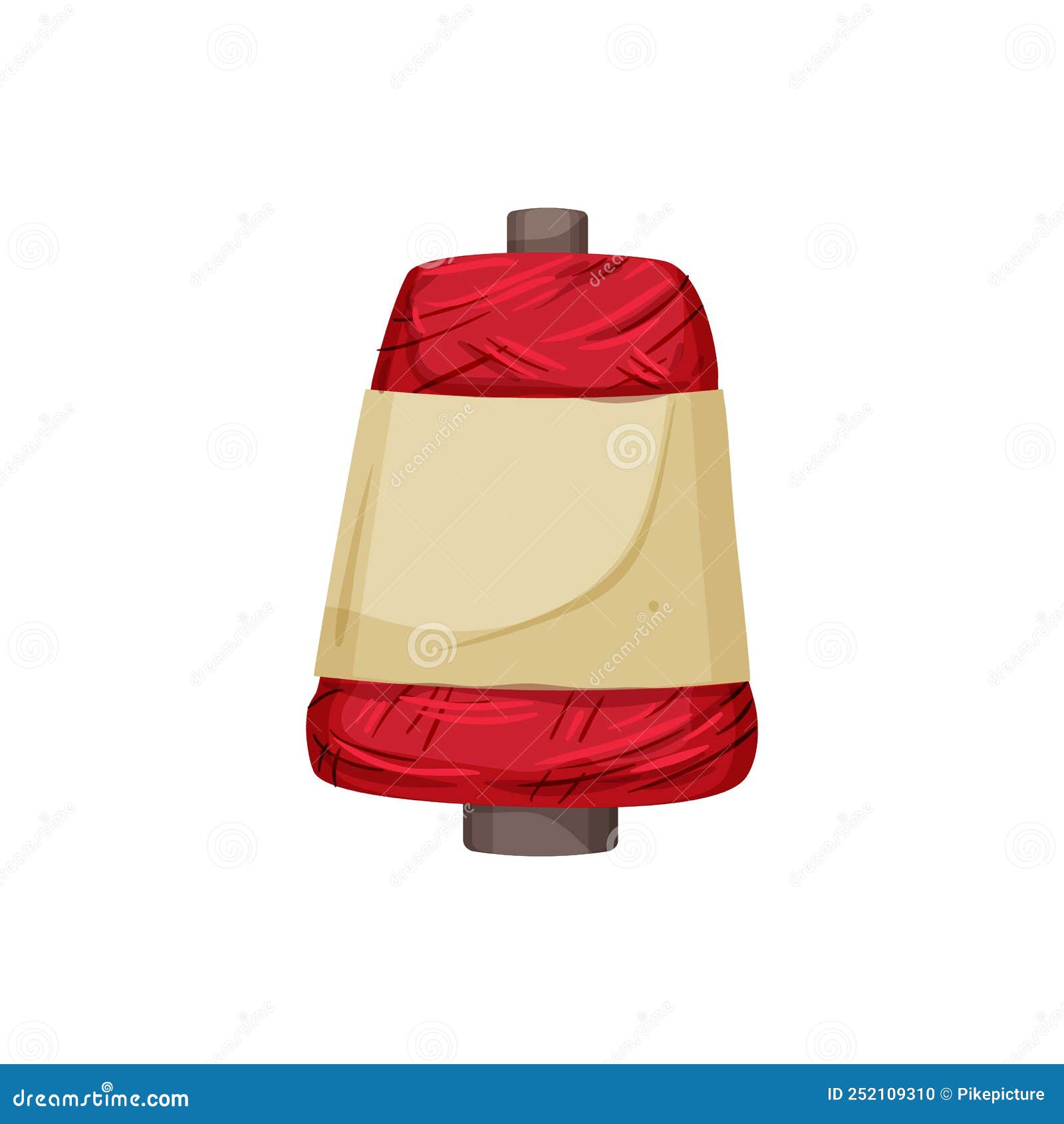 Thread Yarn Wool Cartoon Vector Illustration Stock Vector ...