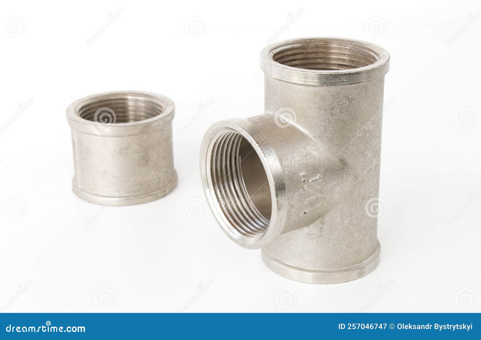 Threaded Bronze Tee for Pipe Connection, T-coupling for Pipe Stock ...