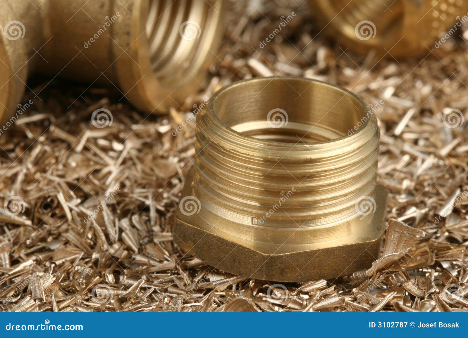 Threaded Pipe Fitting Picture. Image: 3102787