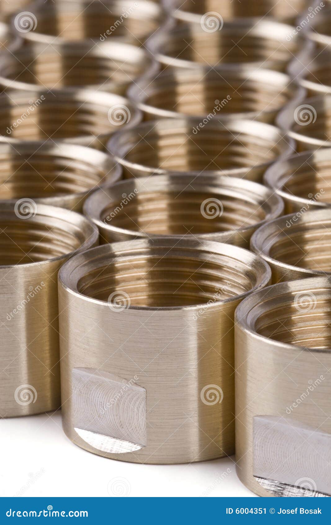 Threaded pipe fittings stock image. Image of industrial - 6004351