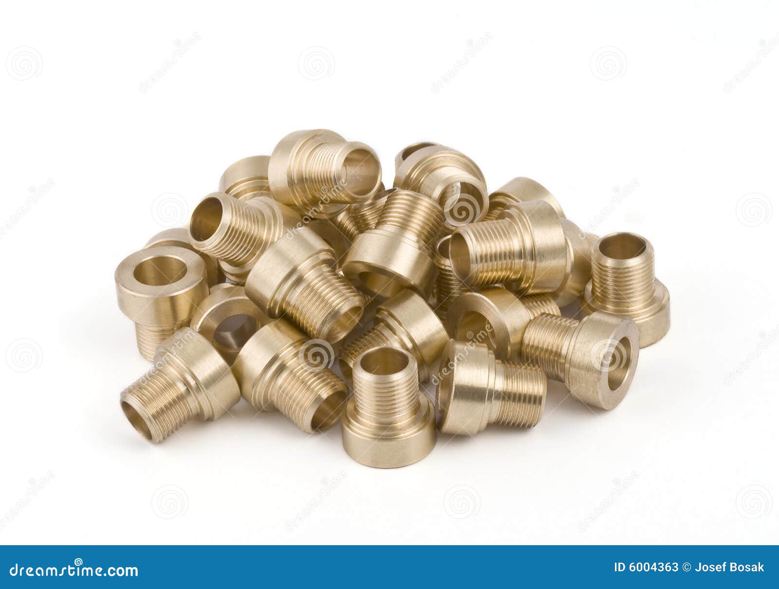 Threaded pipe fittings stock image. Image of maintenance - 6004363
