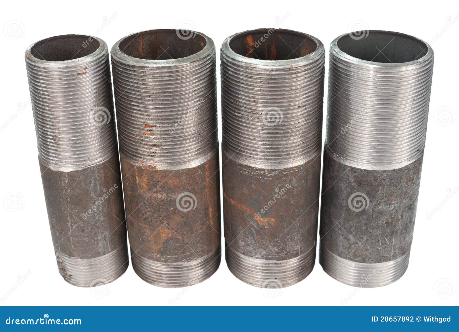 Threaded Pipes Stock Photography - Image: 20657892