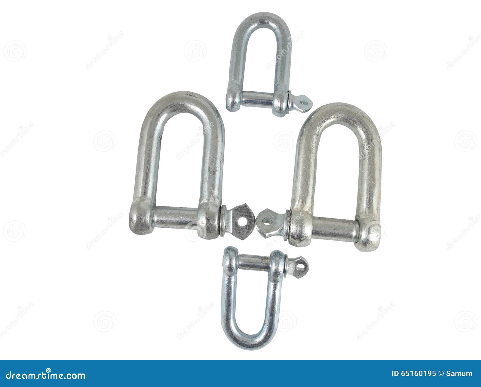 The Threaded shackles stock image. Image of conjunction - 65160195