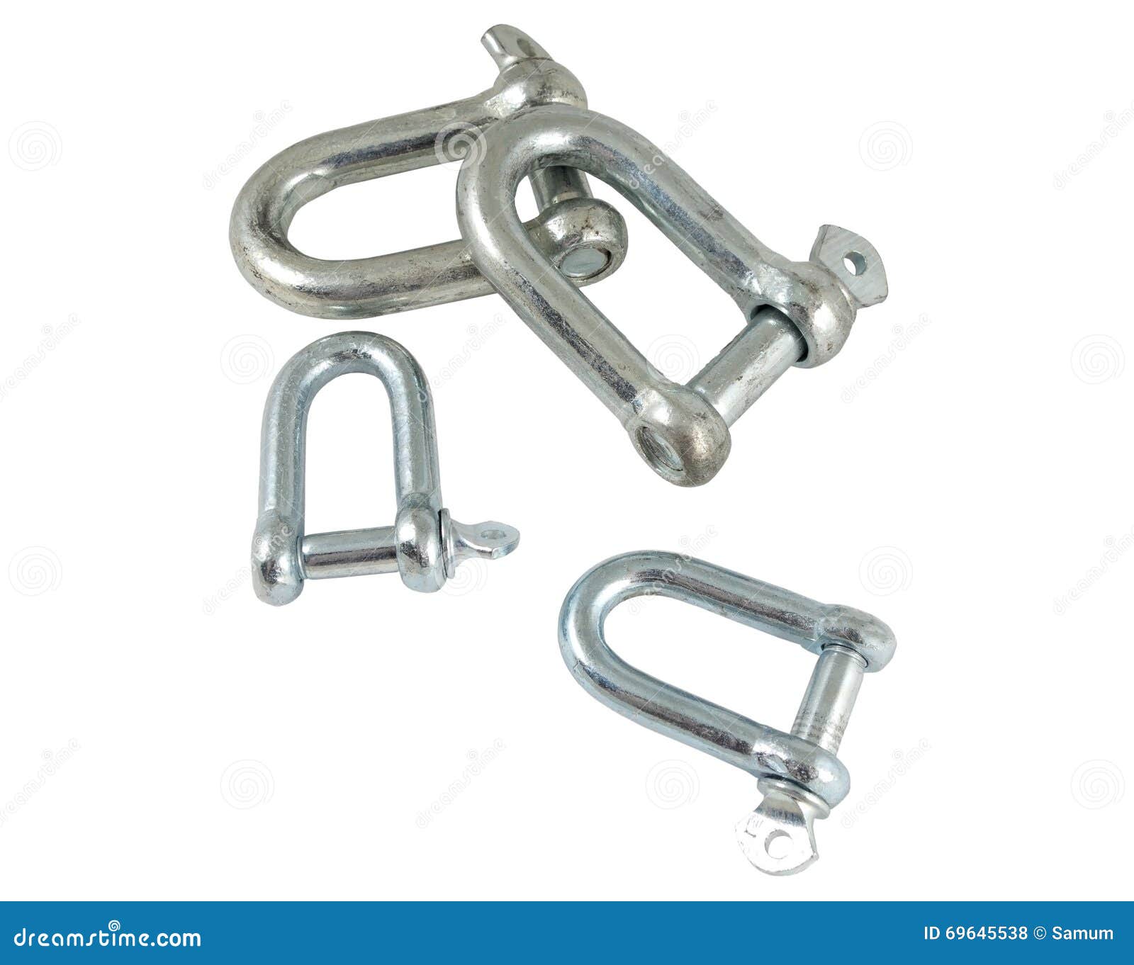 The Threaded shackles stock photo. Image of carabiner - 69645538