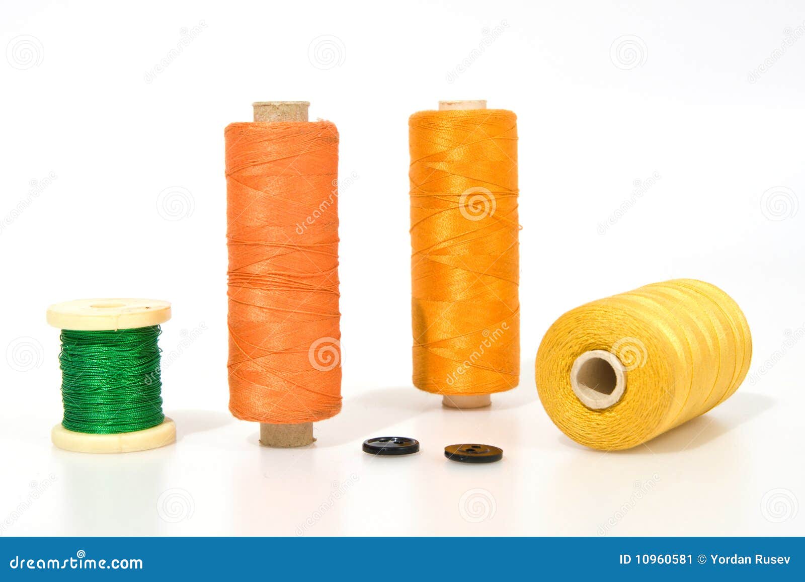 Threads stock image. Image of embroidery, isolated, clothes - 10960581