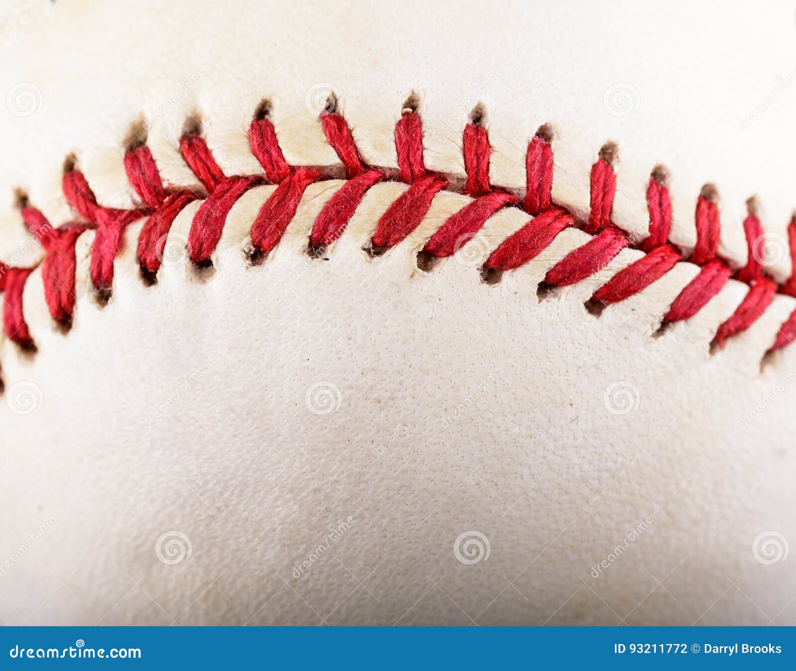 Threads on Baseball stock photo. Image of ball, worn - 93211772