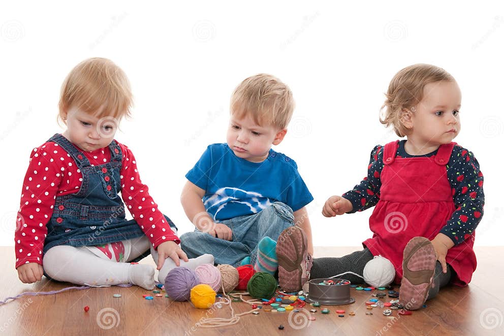 Threads of Children Friendship Stock Image - Image of childhood, kids ...