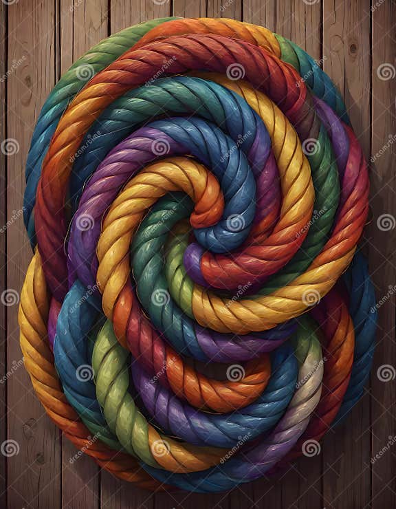 Threads Forming Complex Patterns within an Ornate Spool, Generative AI ...