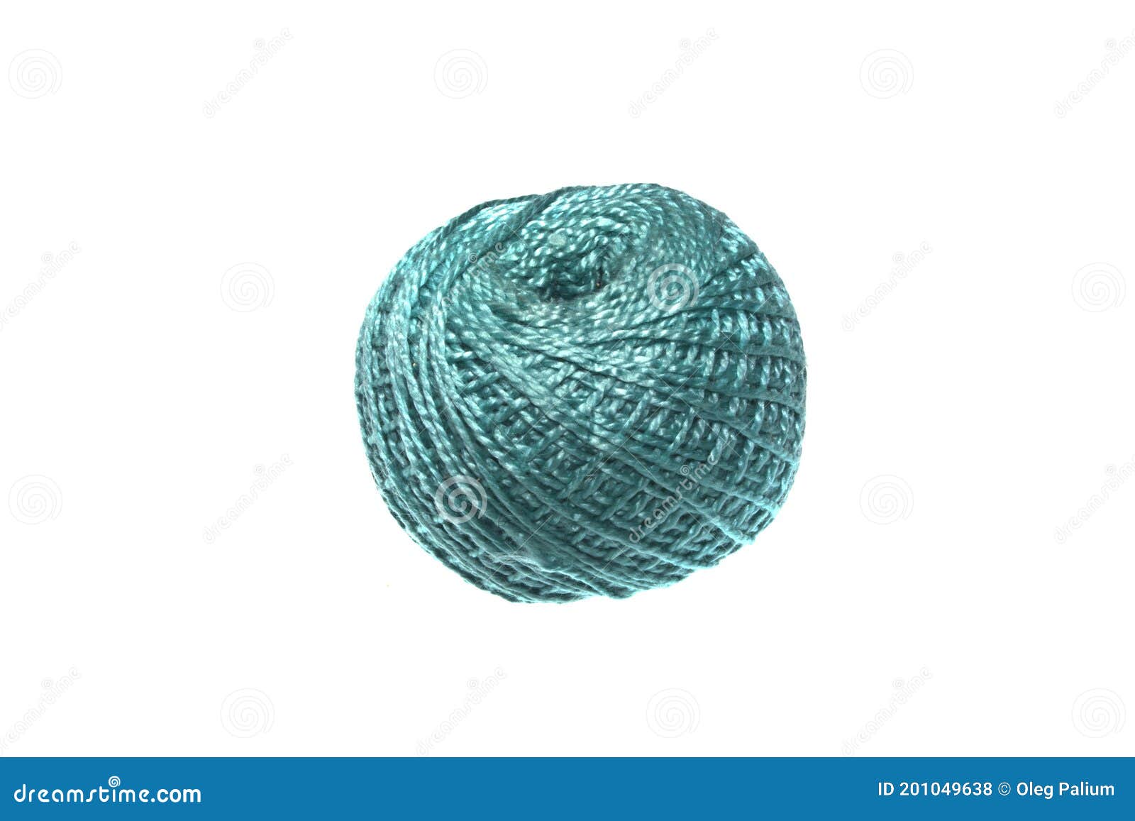 Threads Isolated on White Background Stock Photo - Image of blue ...
