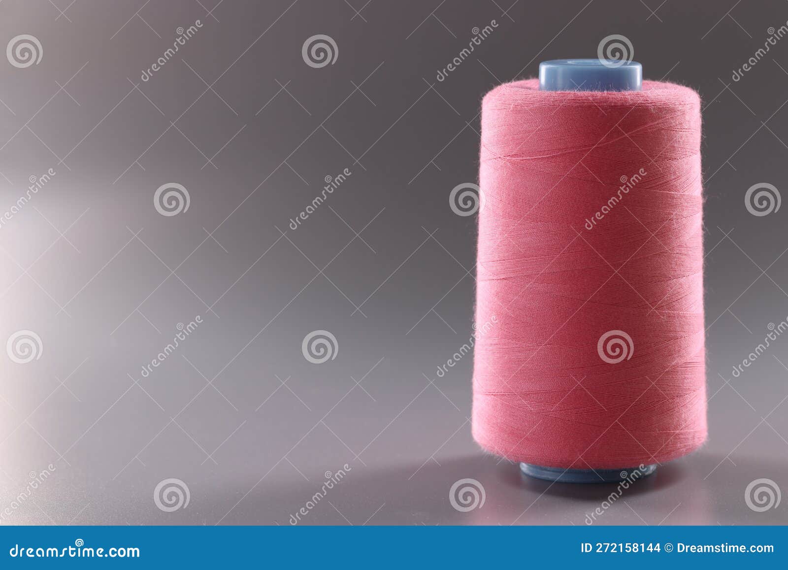 Threads of Light Pink Color in Coil Stock Photo - Image of coil ...