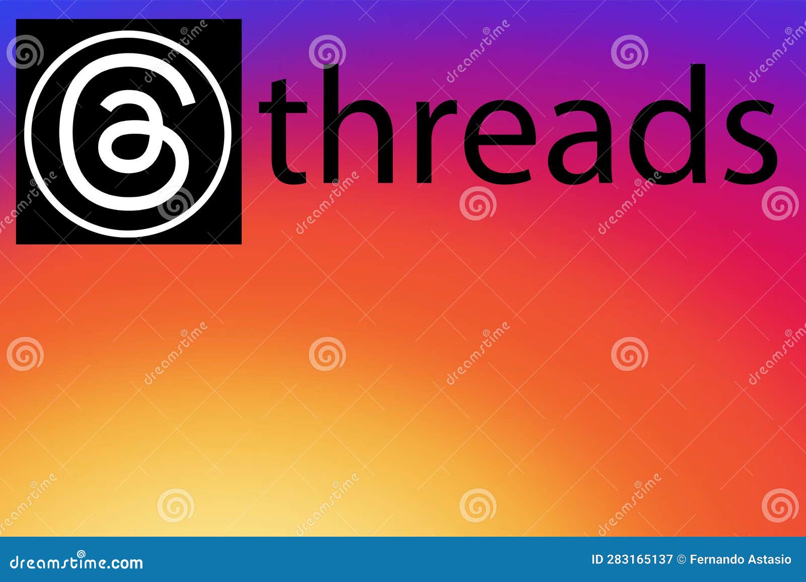 Threads. Meta. Logo Threads. Design Threads the New Social Network that ...