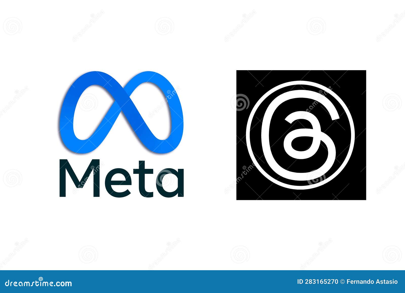 Meta Logo Icon Vector Illustration | CartoonDealer.com #237191992