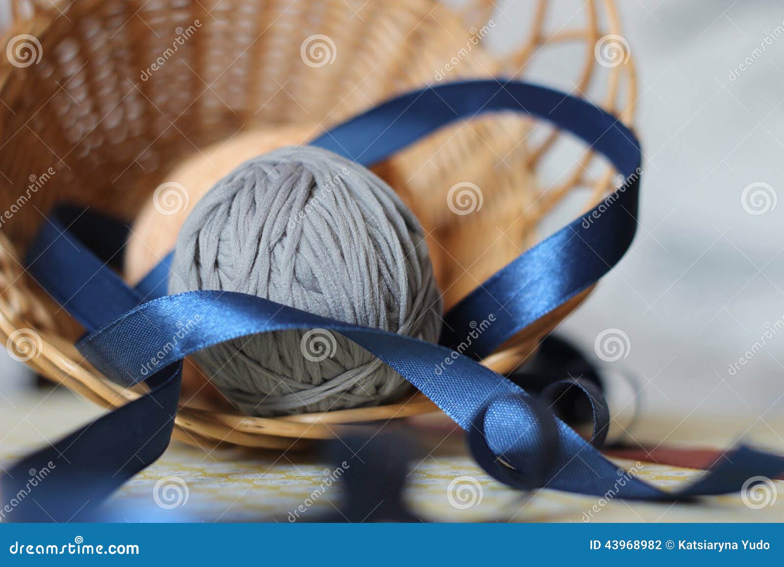 Threads and ribbon stock photo. Image of object, knitting - 43968982