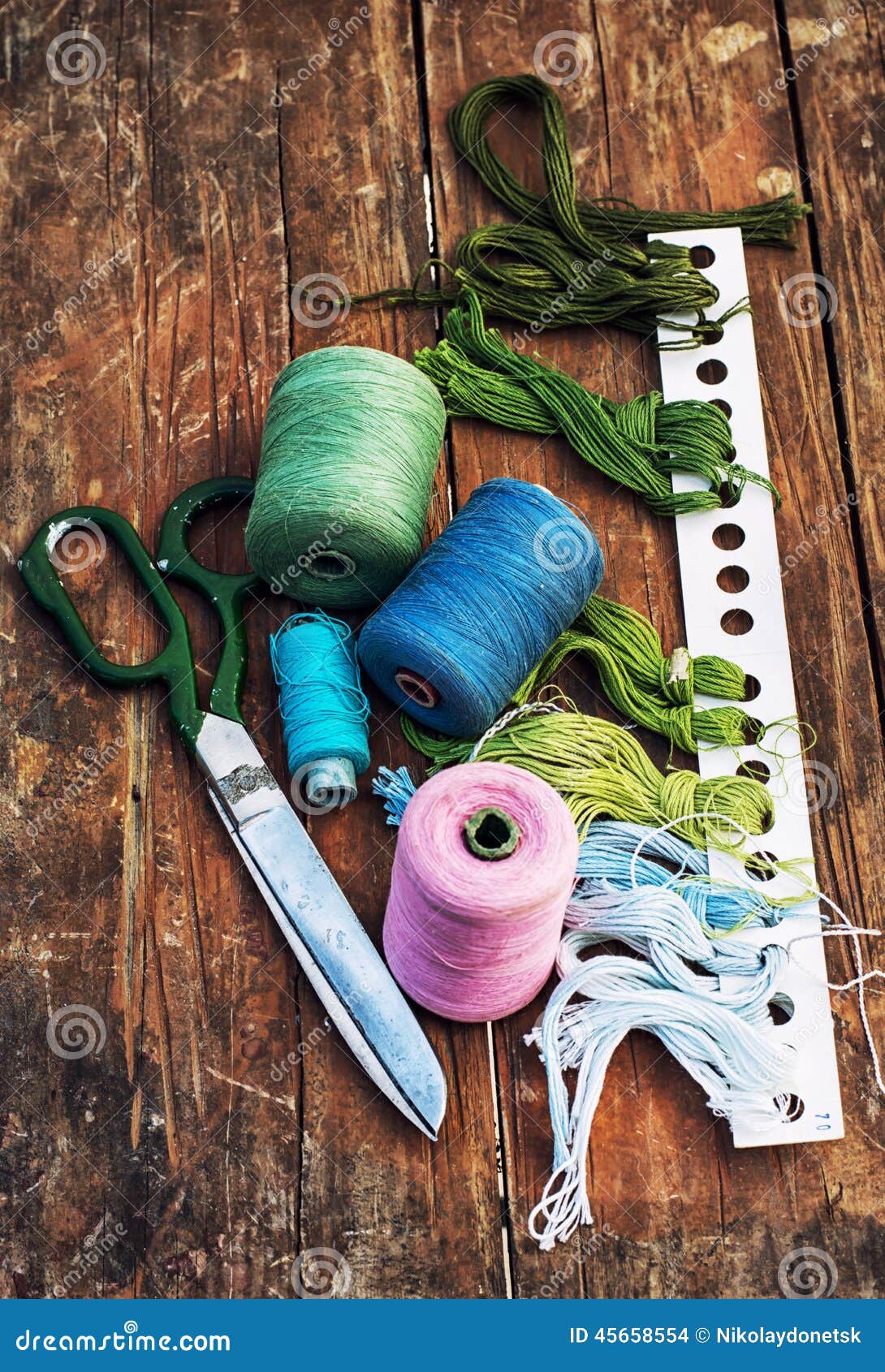 Threads stock photo. Image of stitching, winding, crafts - 45658554