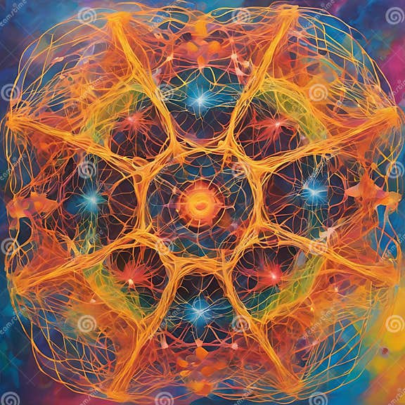 Threads of Unity stock photo. Image of glowing, deep - 346734918