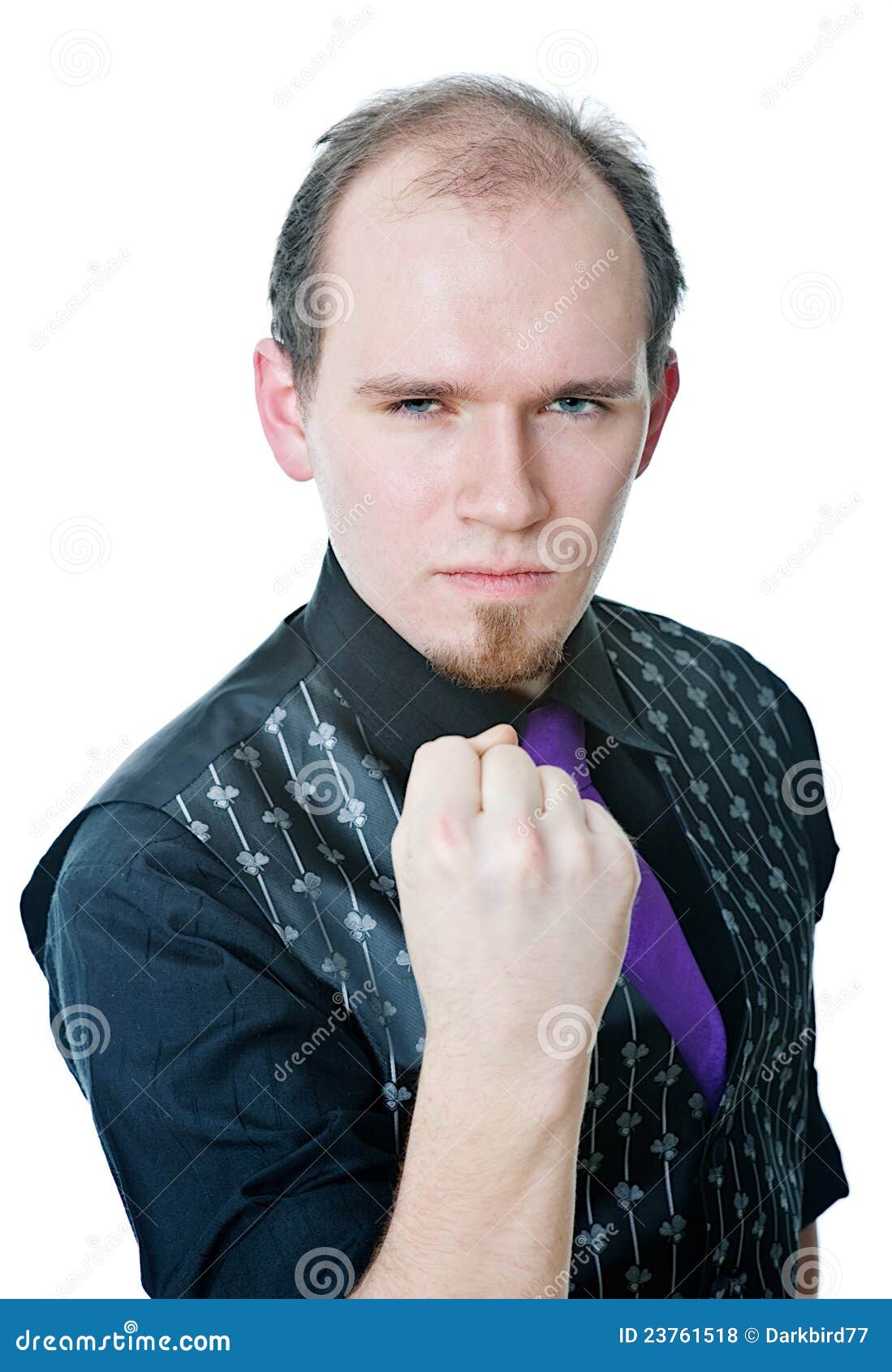 Threat stock photo. Image of studio, raise, gesture, teeth - 23761518