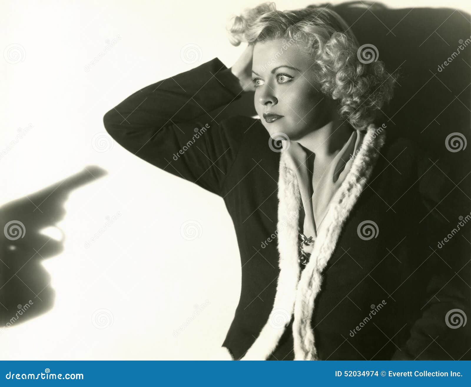 Threatened at gunpoint stock photo. Image of caucasian - 52034974