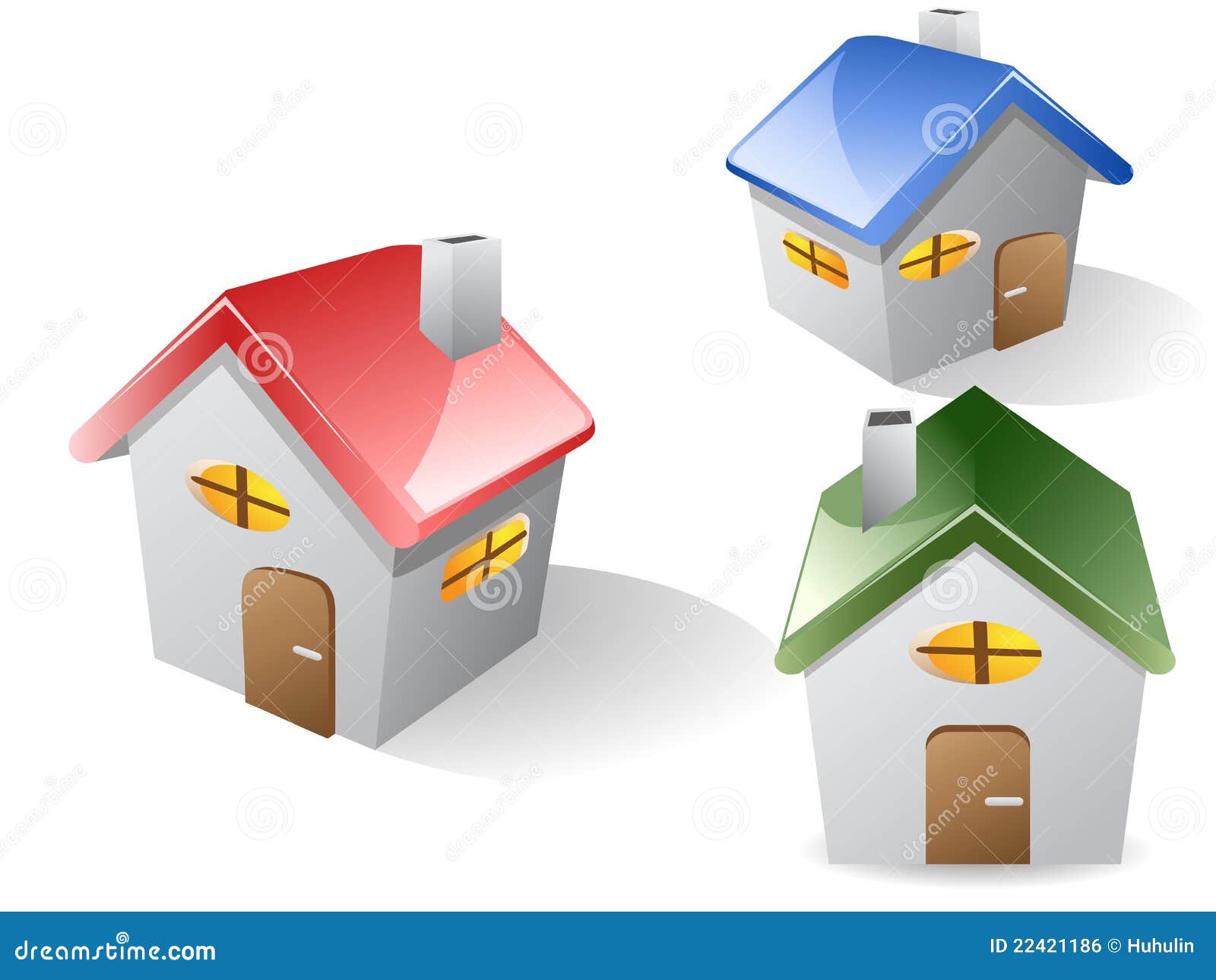 Three 3d House Stock Illustrations – 8,208 Three 3d House Stock ...