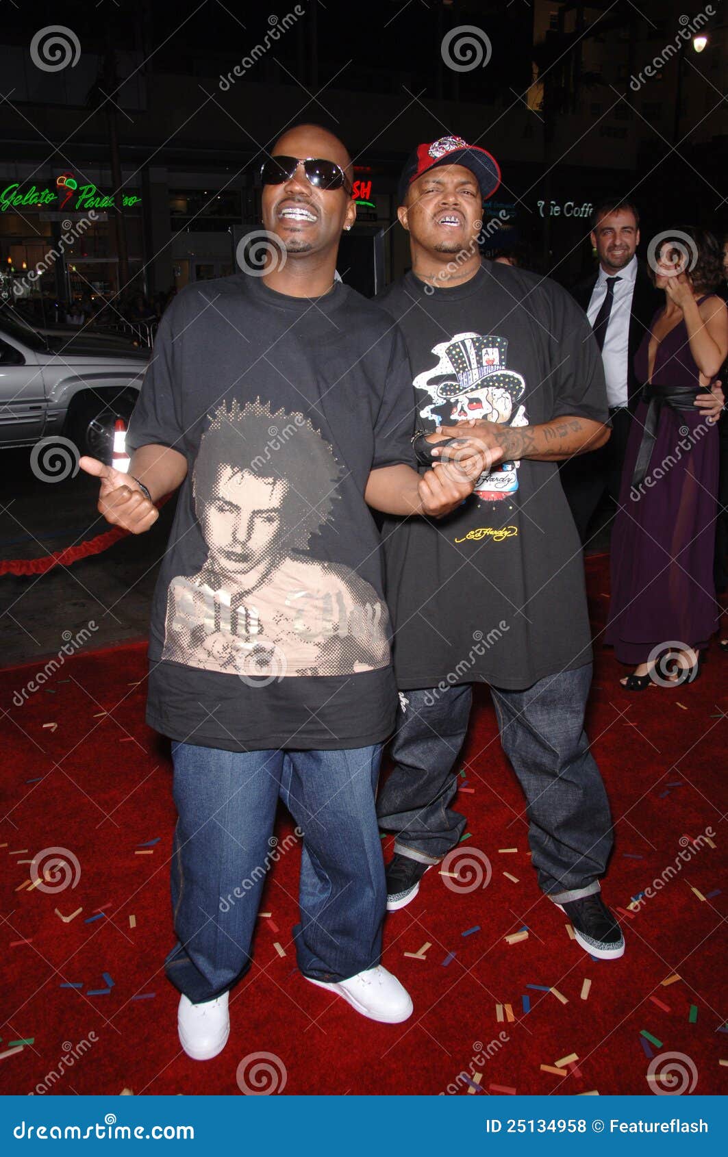 Three 6 Mafia editorial stock photo. Image of featureflash - 25134958