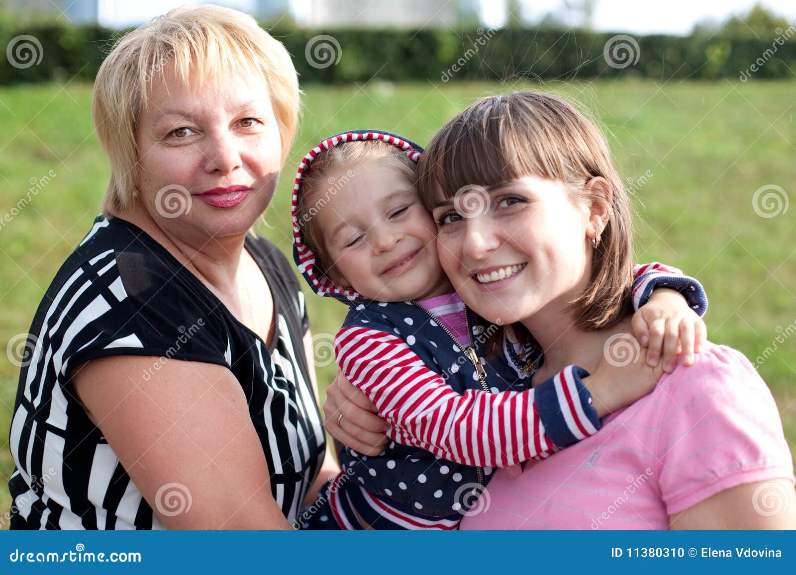 Three ages of woman. stock photo. Image of outdoor, portrait - 11380310