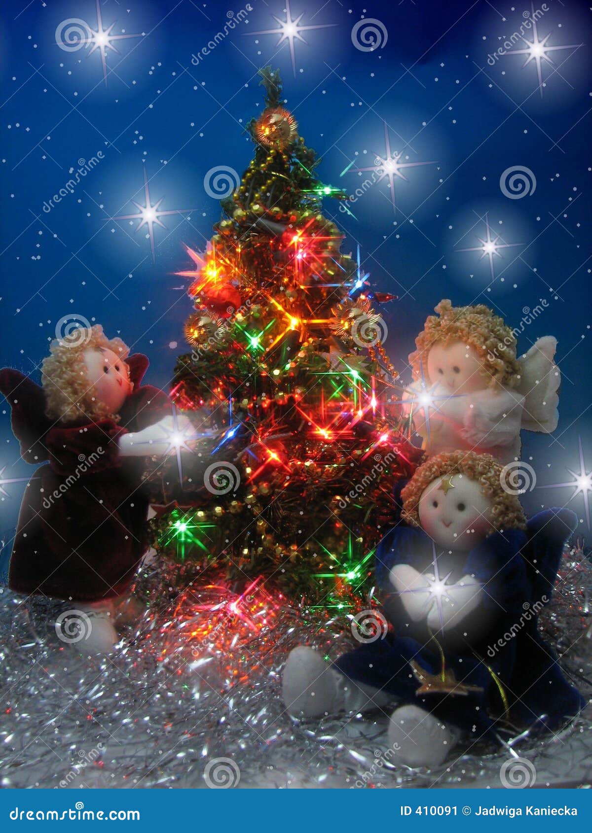 Three angels stock image. Image of ornament, angel, white - 410091