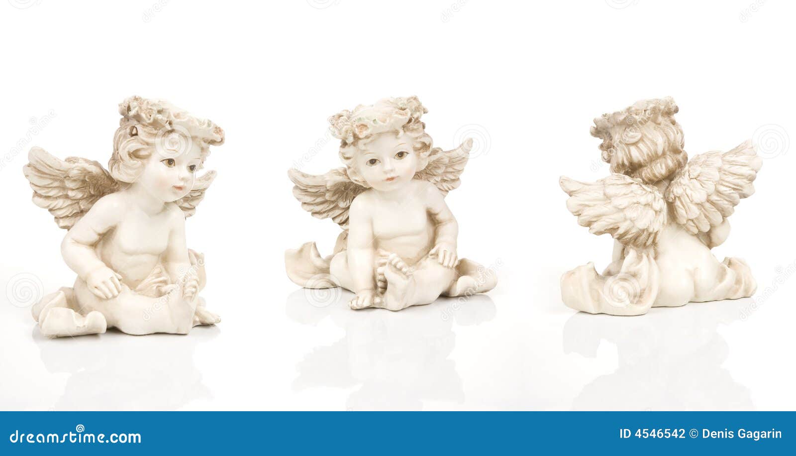 Three angels stock photo. Image of holiday, white, miniature - 4546542