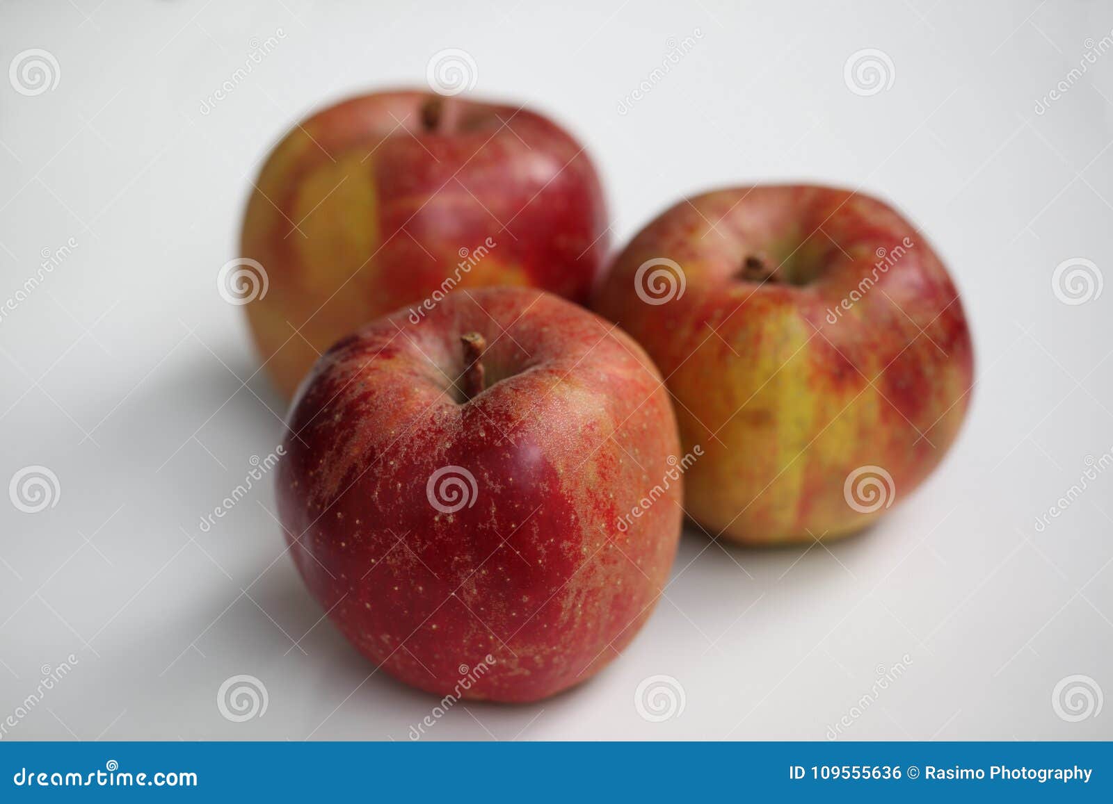 Three Apple fruit stock photo. Image of appletree, diet - 109555636
