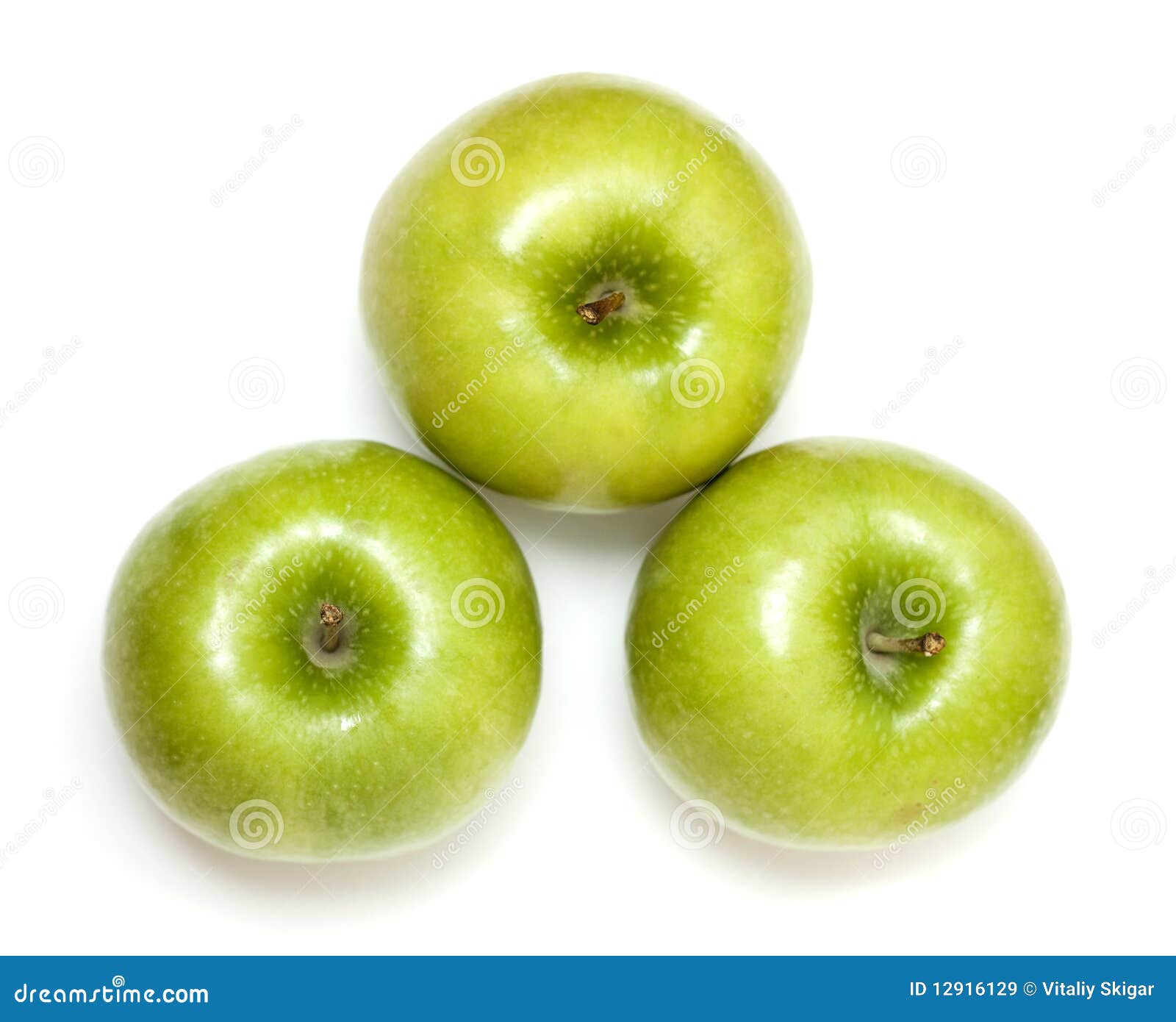 Three Apples stock image. Image of apple, smith, vegetable - 12916129