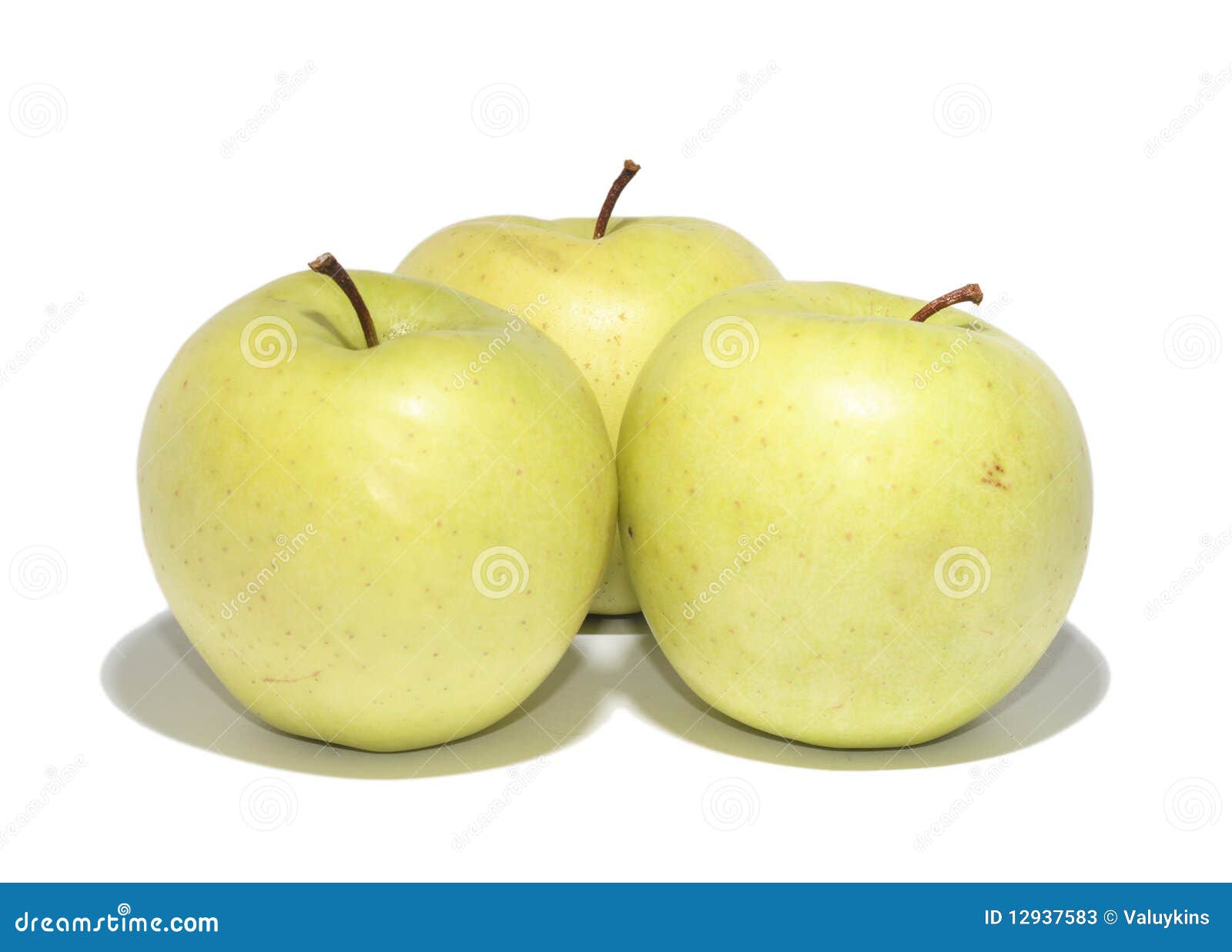 Three apples stock image. Image of meal, freshness, bright - 12937583