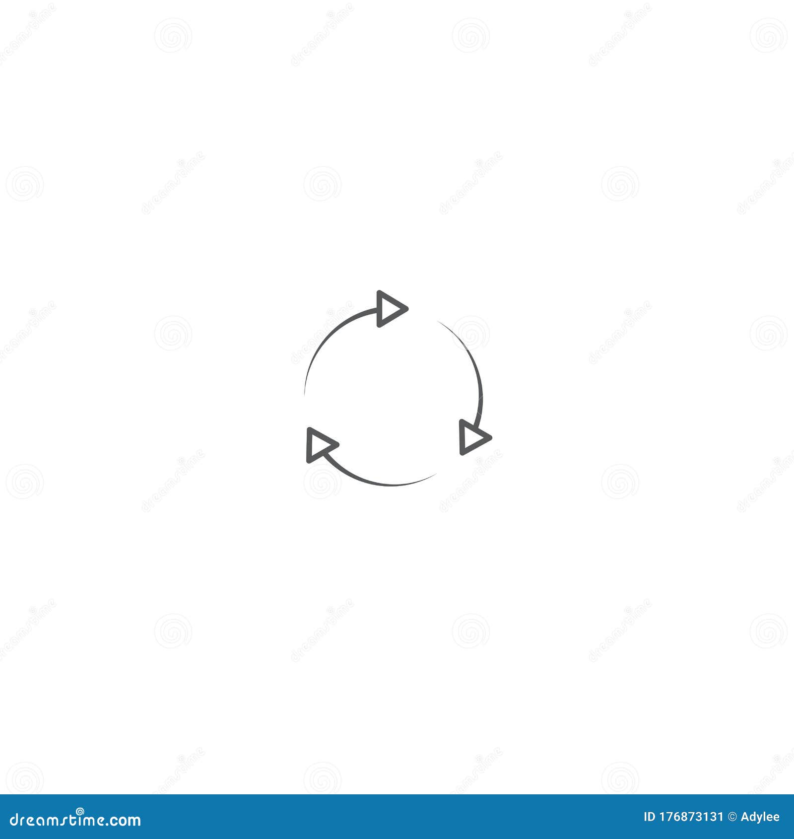 Two Arrows. Cycle. Royalty-Free Stock Photo | CartoonDealer.com #23474601