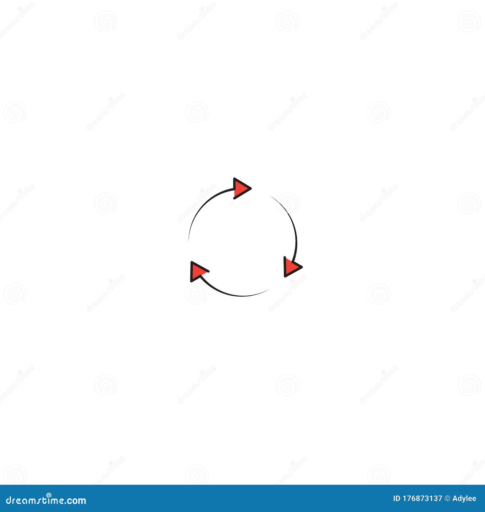 Two Arrows. Cycle. Royalty-Free Stock Photo | CartoonDealer.com #23474601