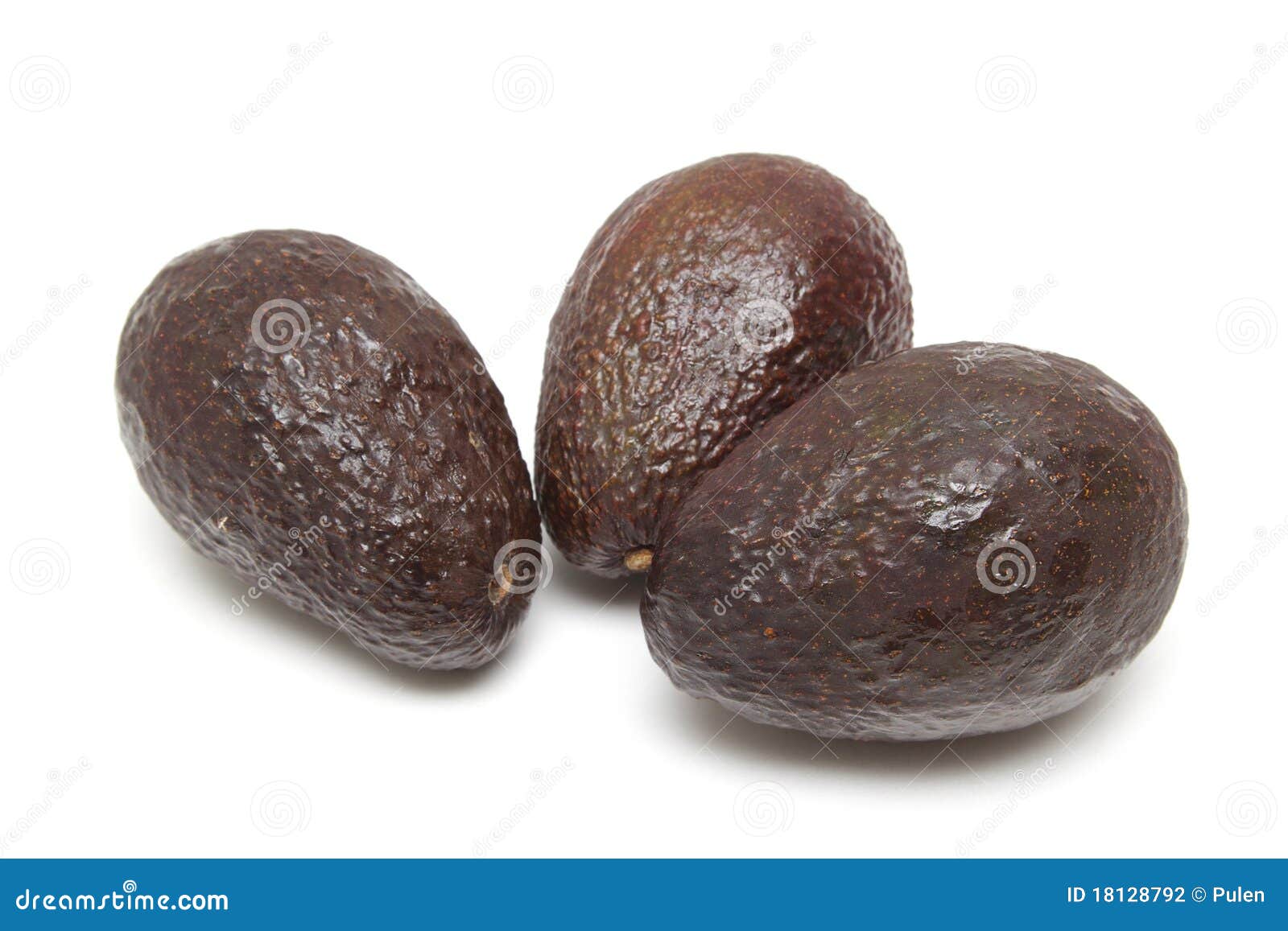 Three avocados stock photo. Image of white, snack, healthy - 18128792