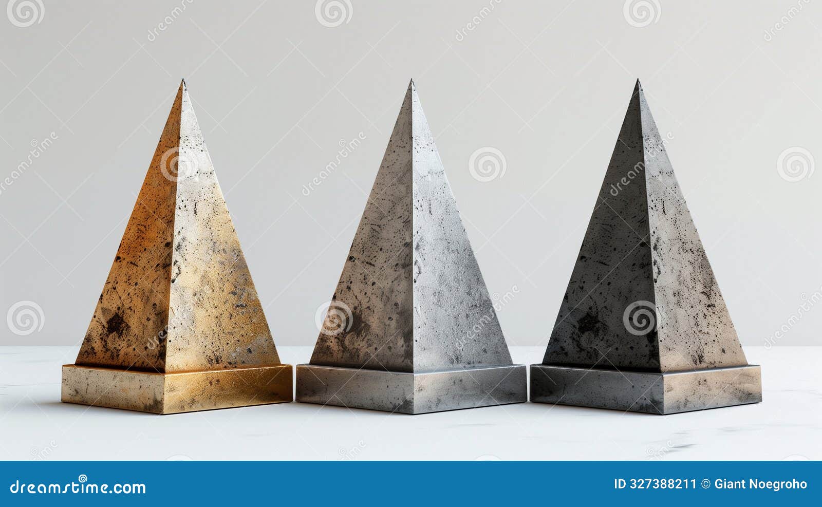Three Award Design, First Gold, Second Silver, And Third Dark Bronze ...