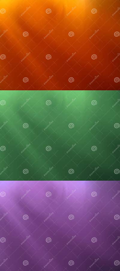 Three backgrounds stock illustration. Illustration of creativity - 6148395