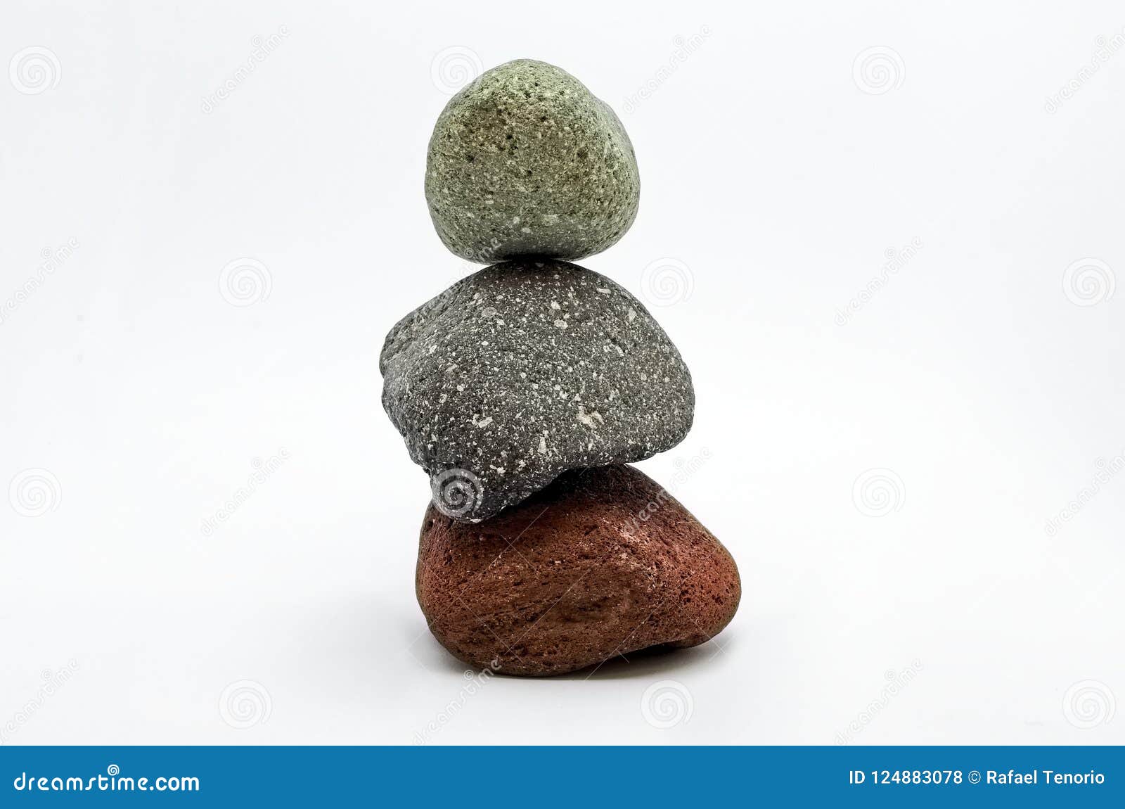 Three Balanced Color Stones Stock Photo - Image of shape, balance ...