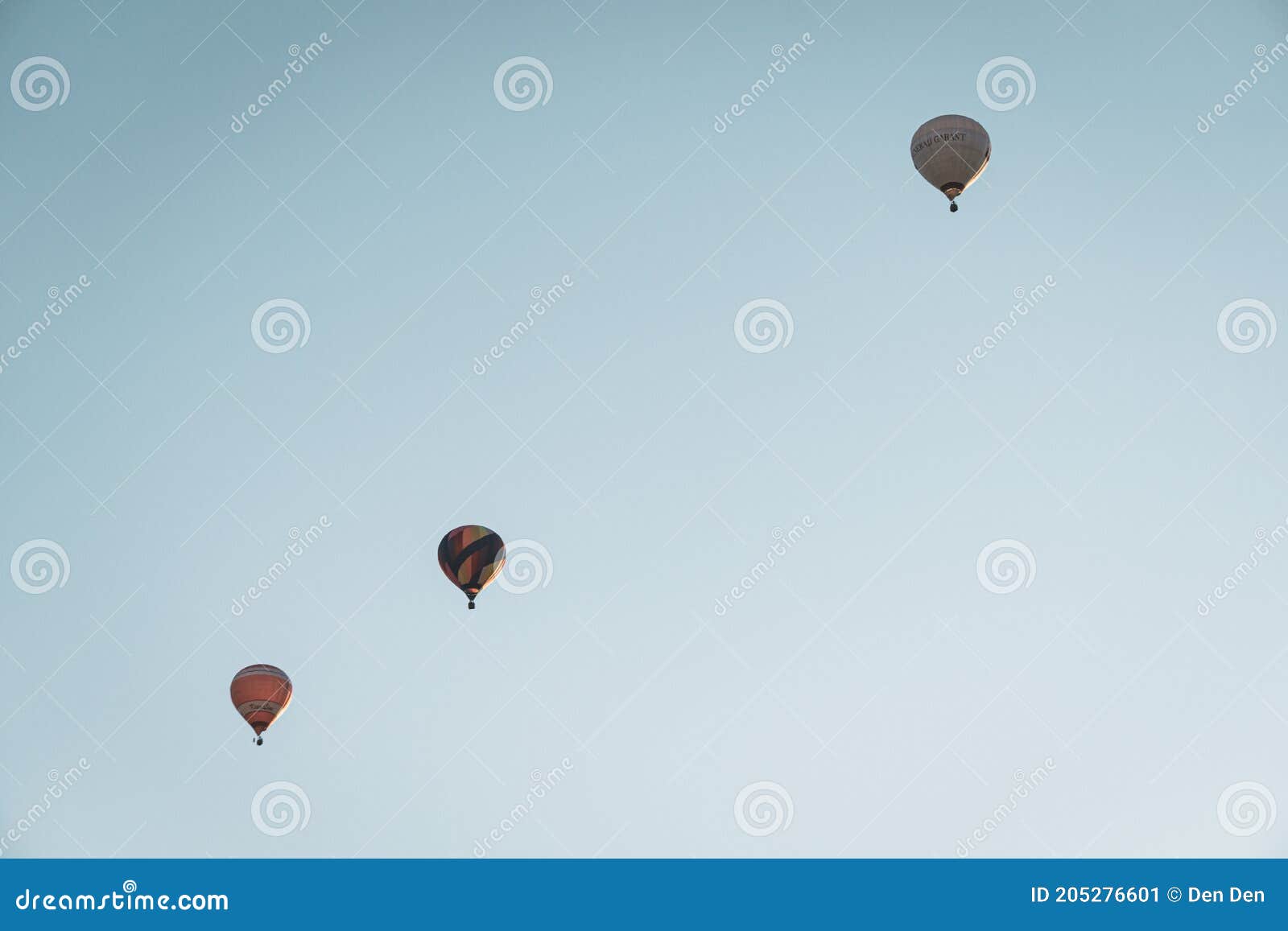 Three Balloons Which Motivates You To Get Higher Than Other. Stock ...