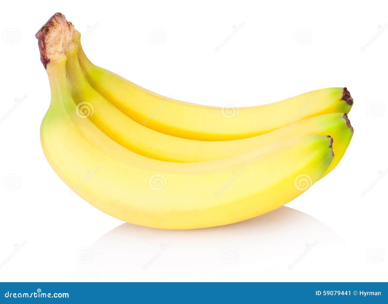 Three Bananas On A Background Royalty-Free Stock Image | CartoonDealer ...