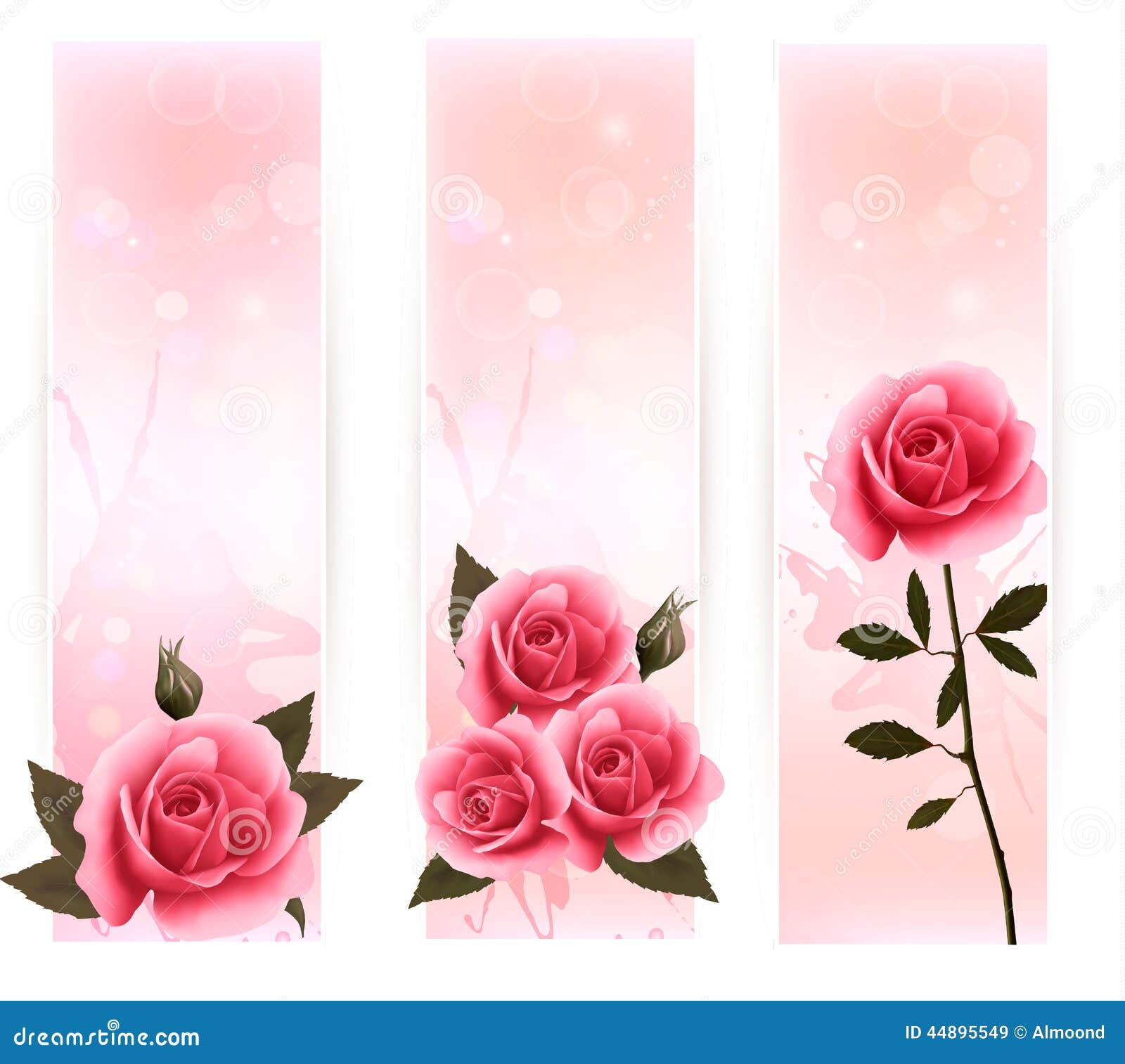 Three Banners With Fish, Shrimps, Lobster, Oysters Vintage Sketches ...