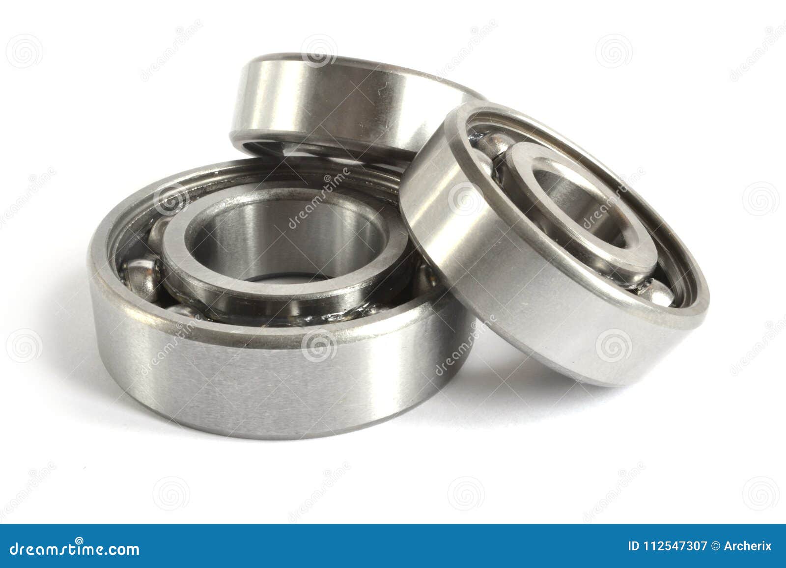Three bearings stock image. Image of three, transmission - 112547307