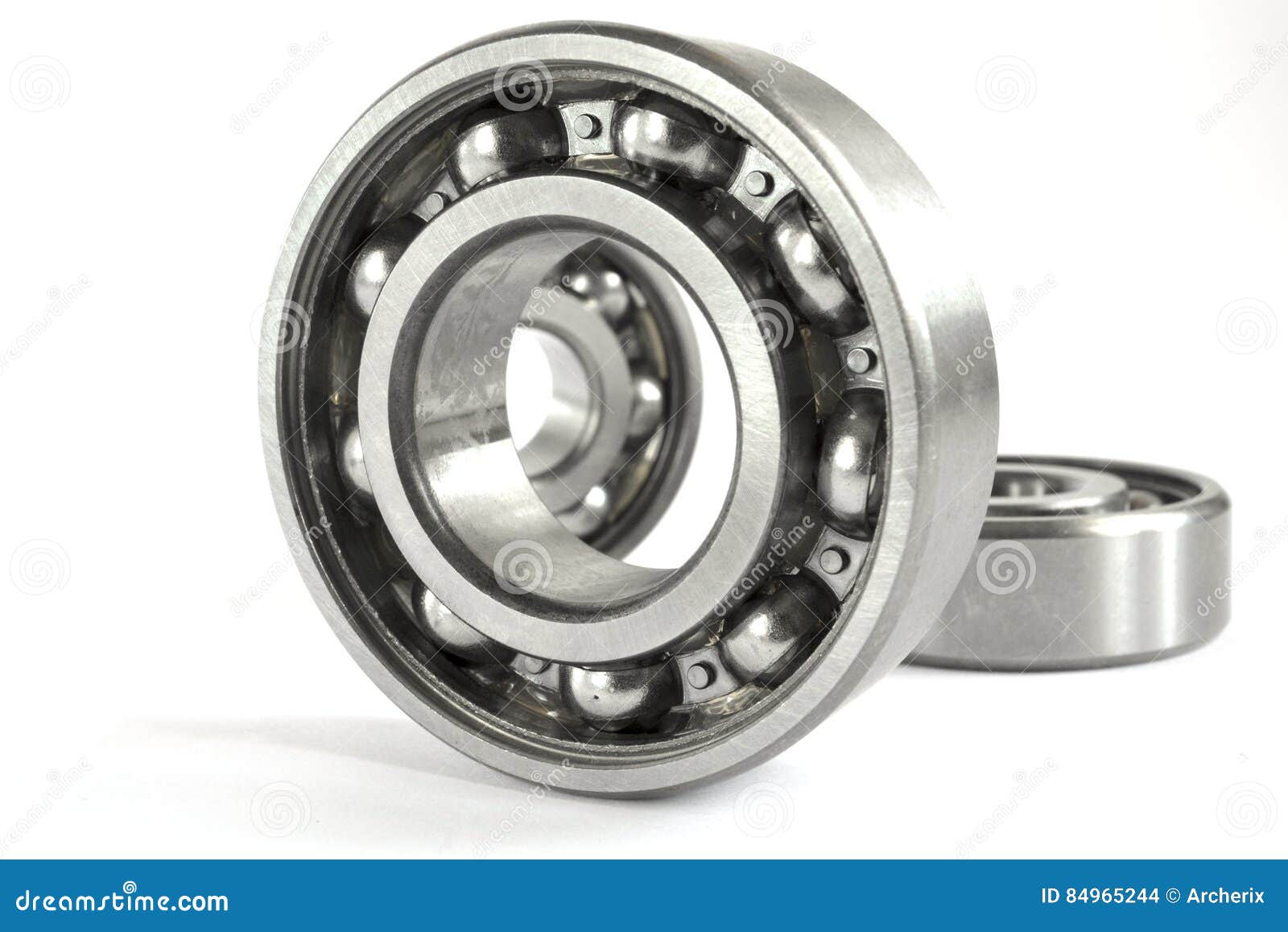 Three bearings stock photo. Image of abstract, metal - 84965244