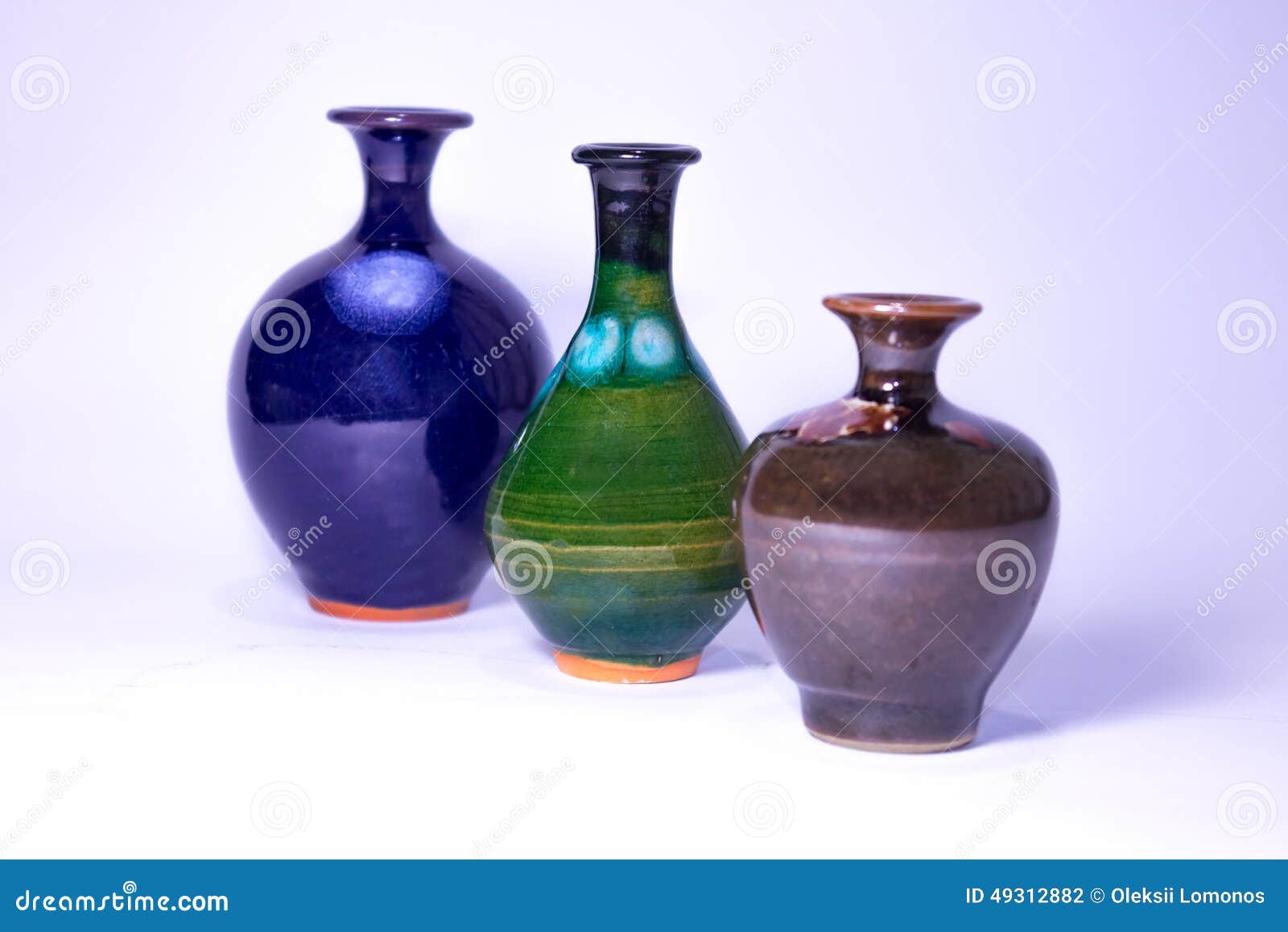 Three beautiful jug stock photo. Image of earthenware - 49312882