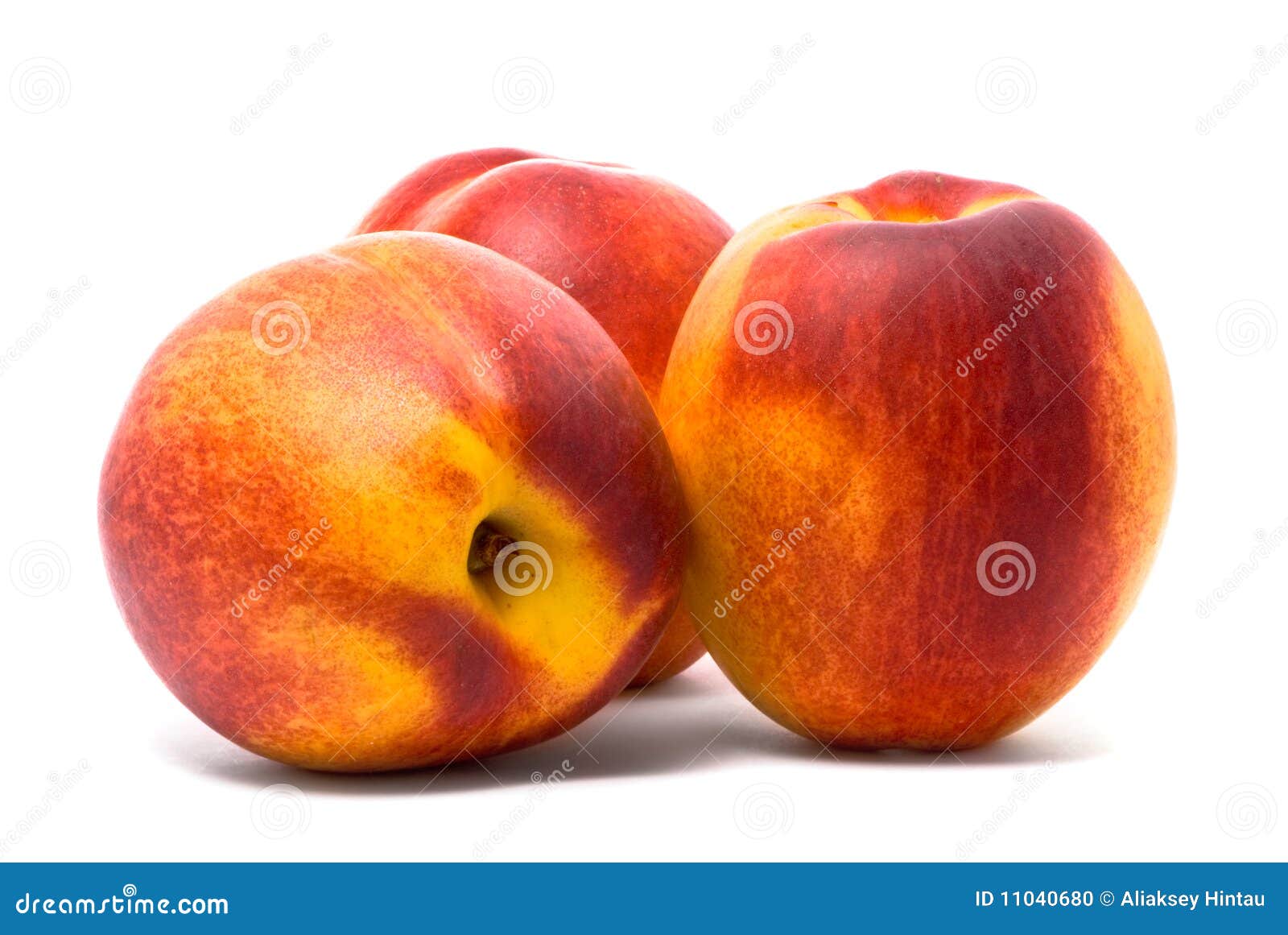 Three Beautiful Juicy Nectarines Stock Photo - Image of healthy, nature ...